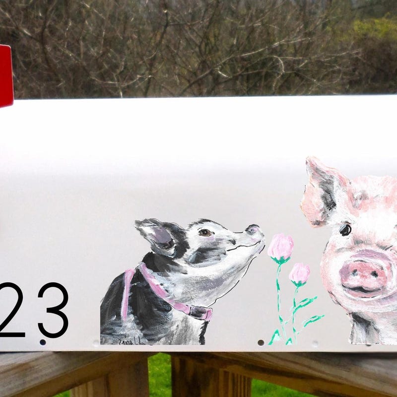 Pig Mailbox - Etsy
