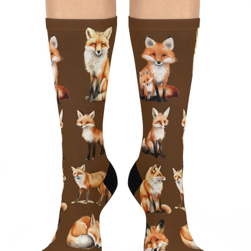 Fox in Socks - Etsy