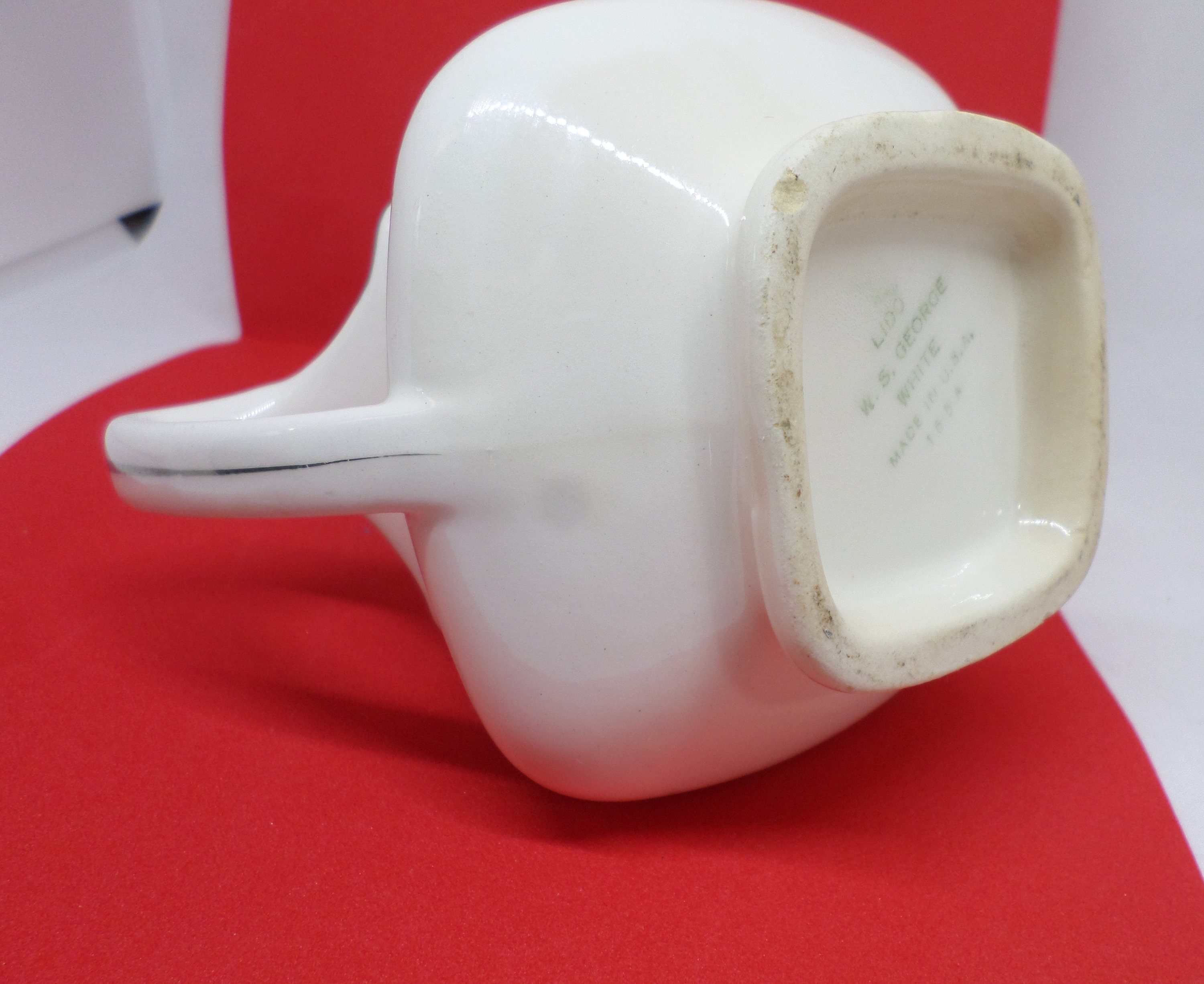 Vintage Creamer W. S. George Creamer LIDO Made in USA - Etsy
