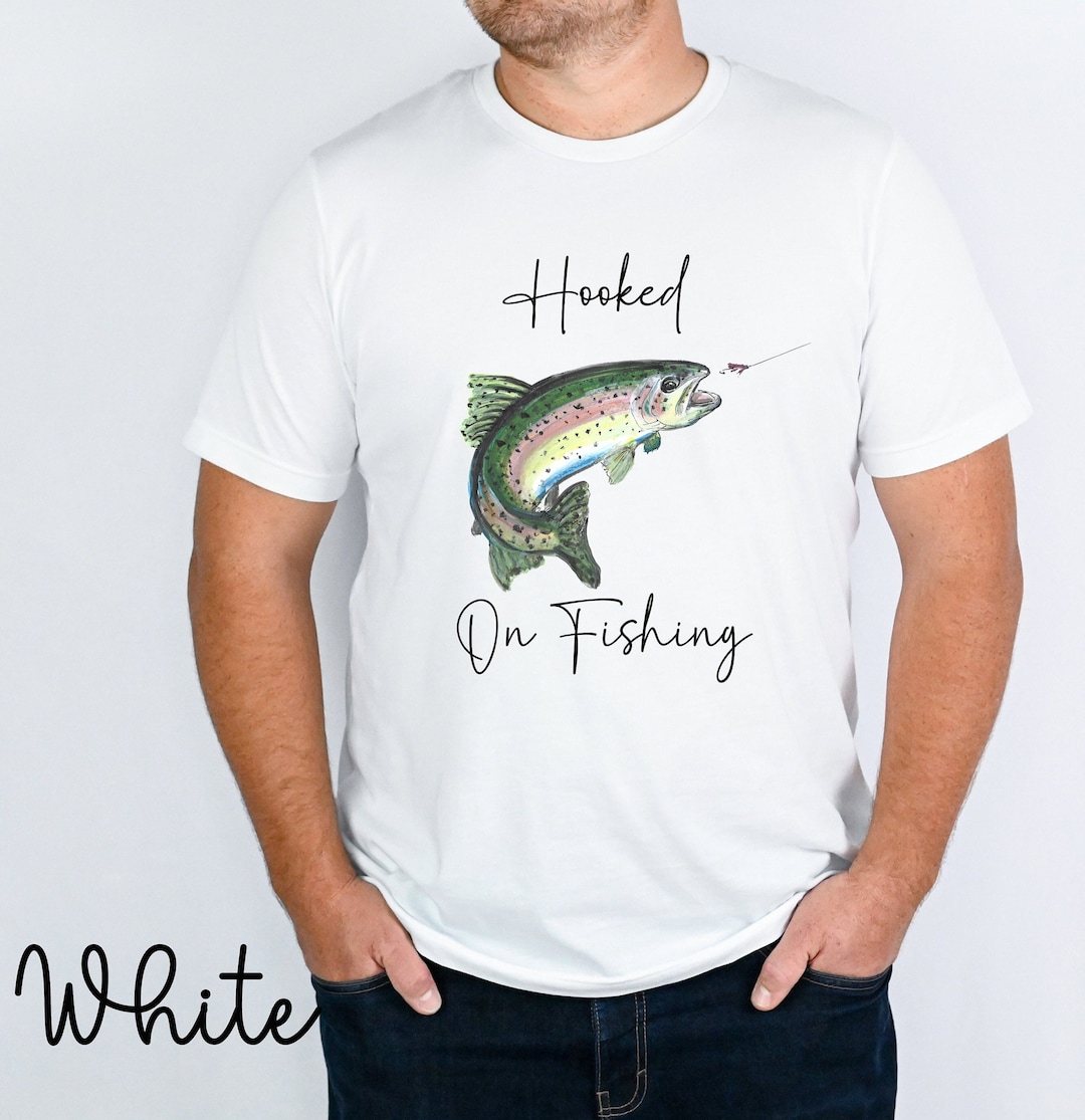 Rainbow Trout Shirt, Trout T-shirt, Fishing Shirt, Fabulous Colors T ...