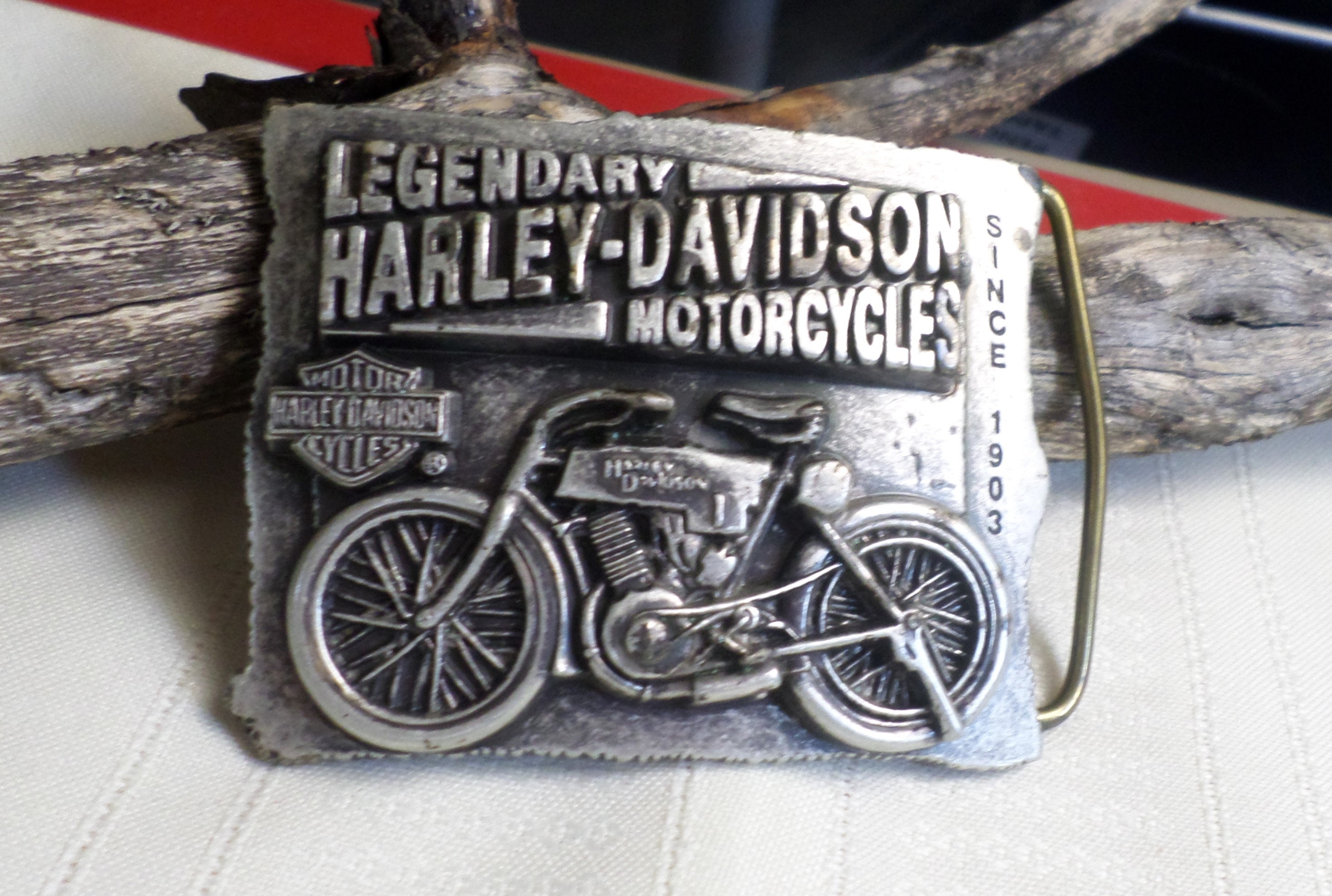 Vintage Harley Davidson Belt Buckle, Collector Buckle, Rare Legendary ...