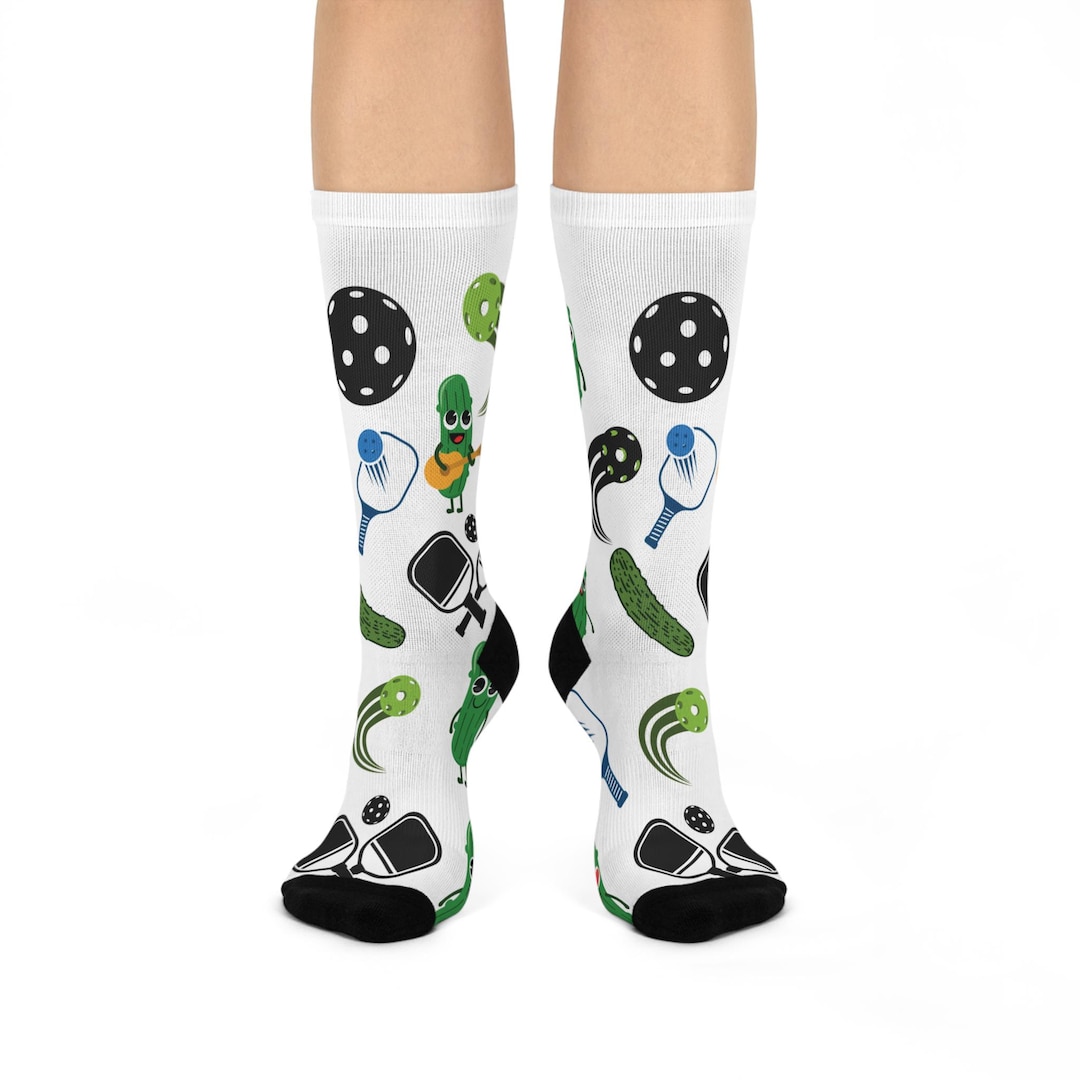 Pickleball Socks, Funny Pickleball Socks, Pickleball Lover Socks, Socks ...