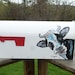 Hand Painted Mailbox, Loon Mailbox, Original Art, Custom Mailbox, Loons ...