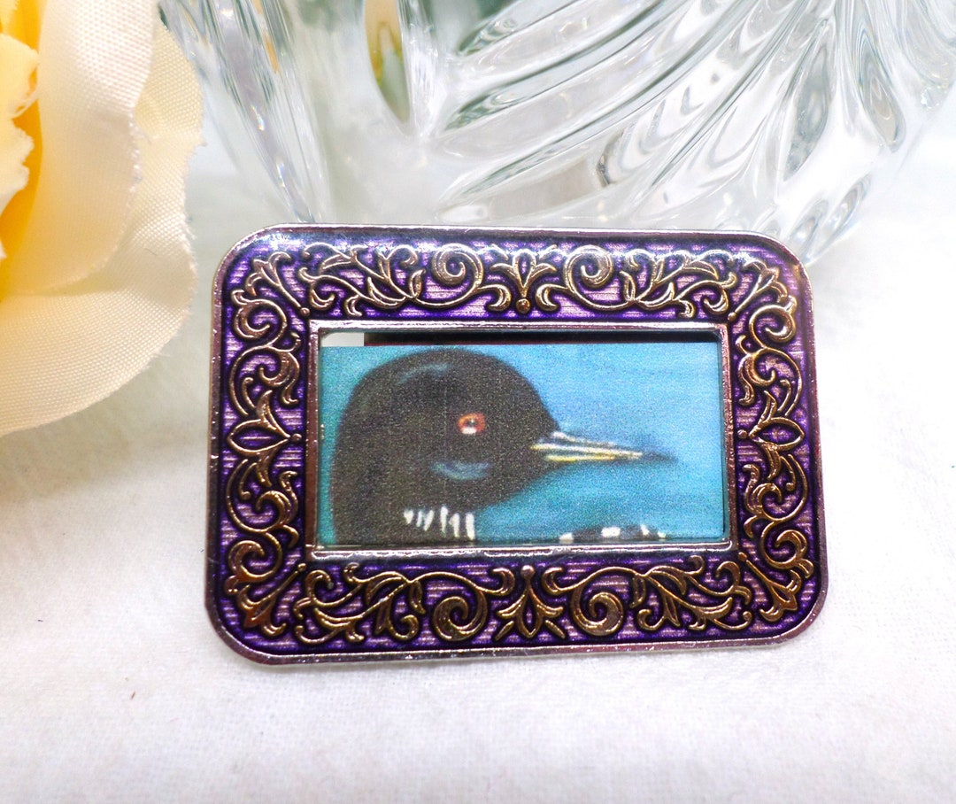 Retro Vintage LM Signed Antique Art Deco Look Brooch Pin, Pin Collector ...