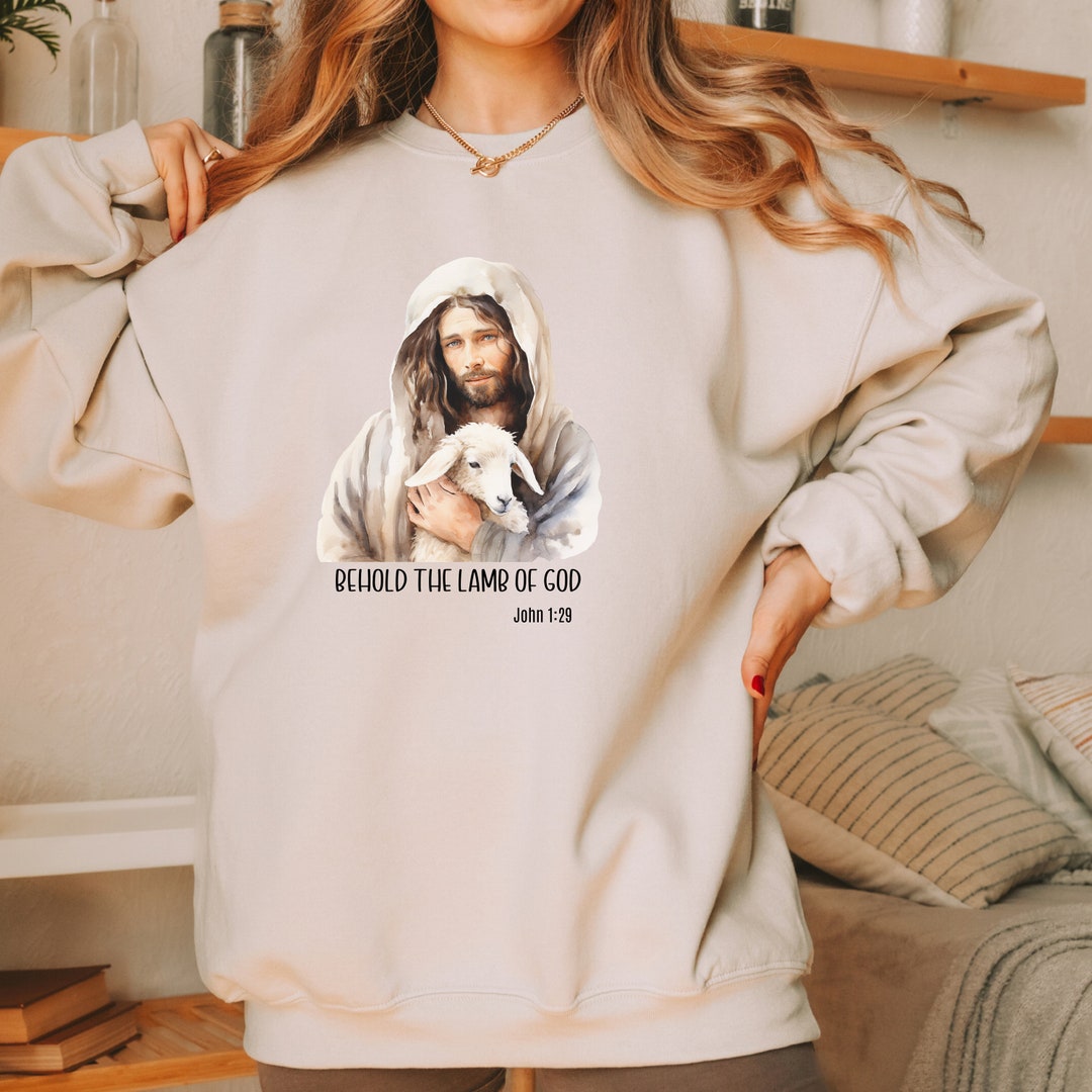 Behold the Lamb of God Shirt, Lamb of God Shirt, Jesus Lamb of God ...