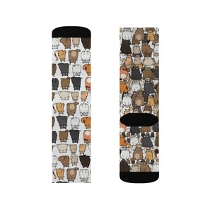 Funny Cat Socks, Cat Lover Socks, Cat Lady Socks, Funny Socks, Novelty ...