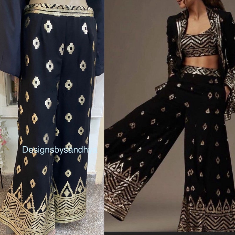 Embroidered Pants - Etsy