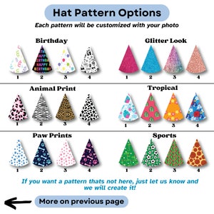 Custom Face Party Hat Photo Party Hat Personalized With Your Photo and ...