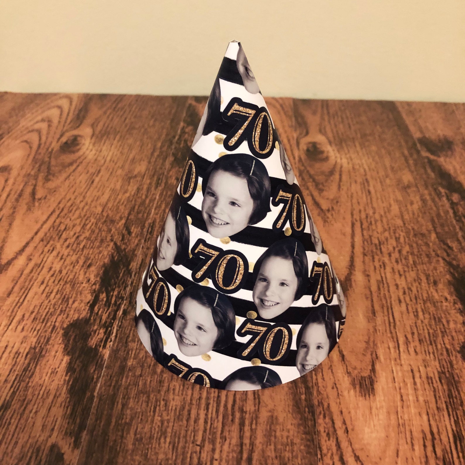 Custom Face Party Hat Photo Party Hat Personalized With - Etsy