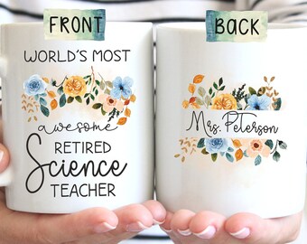 Science Teacher Retirement - Etsy