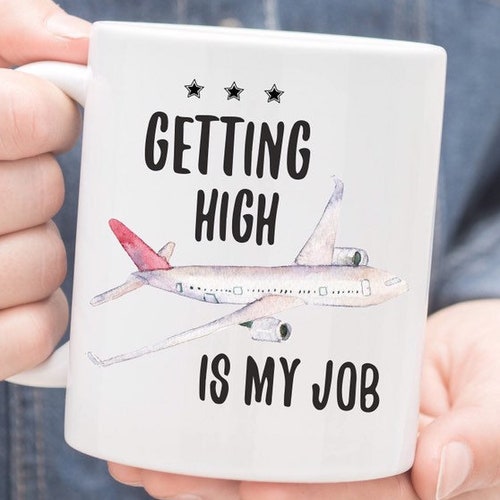 Funny Pilot Mug Pilot Gift Idea Aviator Present My Wife - Etsy