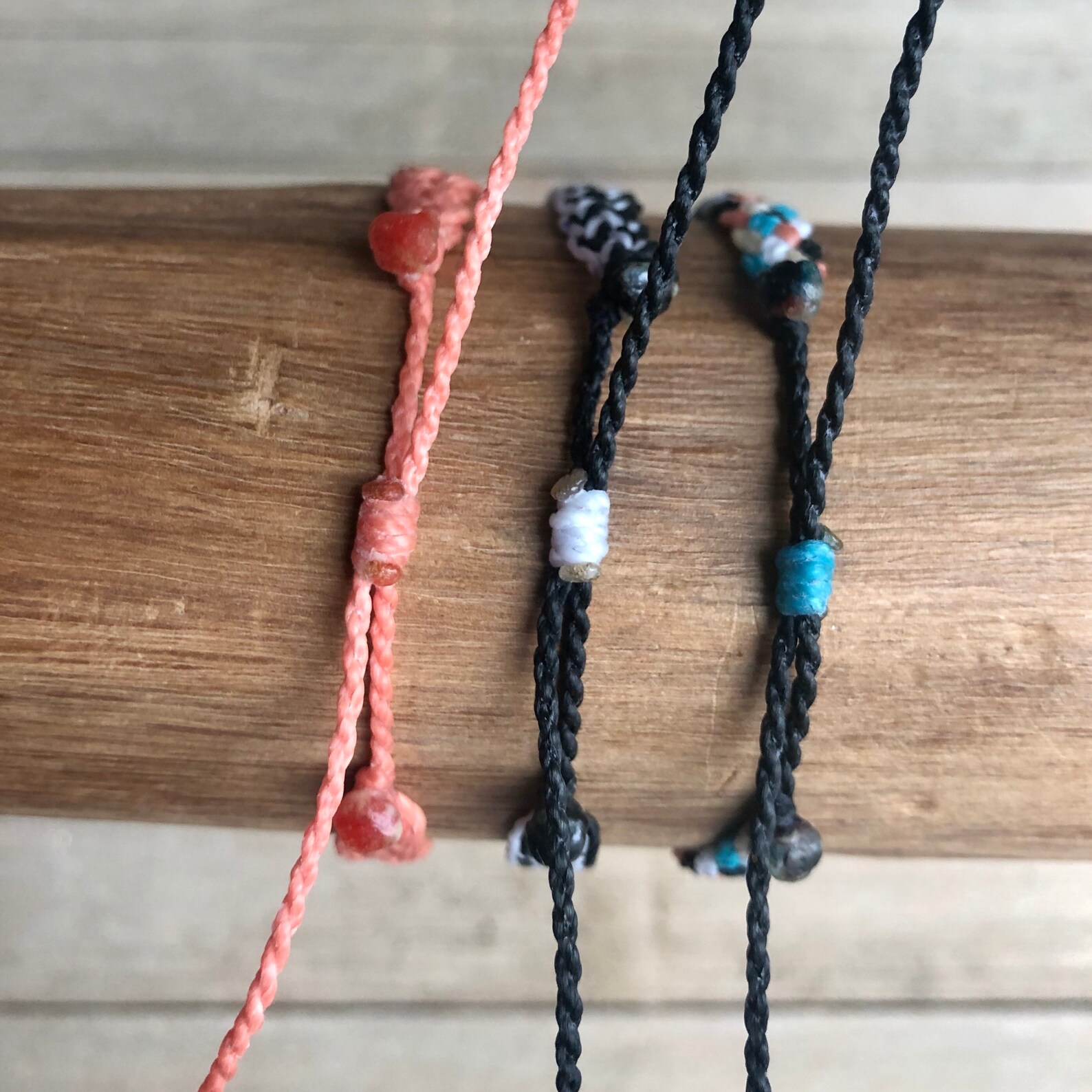 Flat Braid Anklet // Waterproof Anklet, Surfer Anklet, Beach Anklet ...