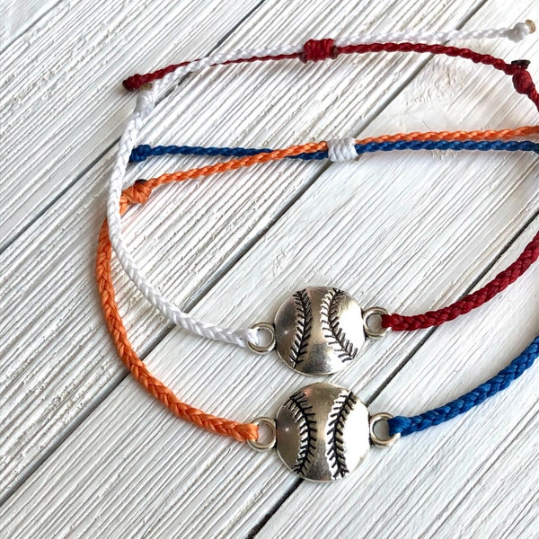 Softball Bracelet - Etsy
