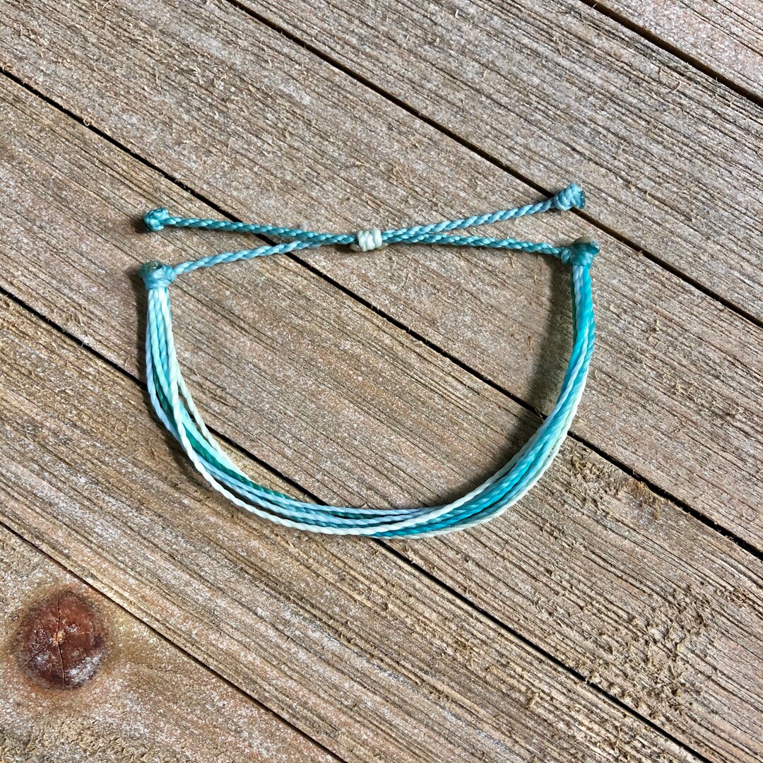 TRANQUIL Multi-strand Bracelet or Anklet // Waterproof Bracelet ...