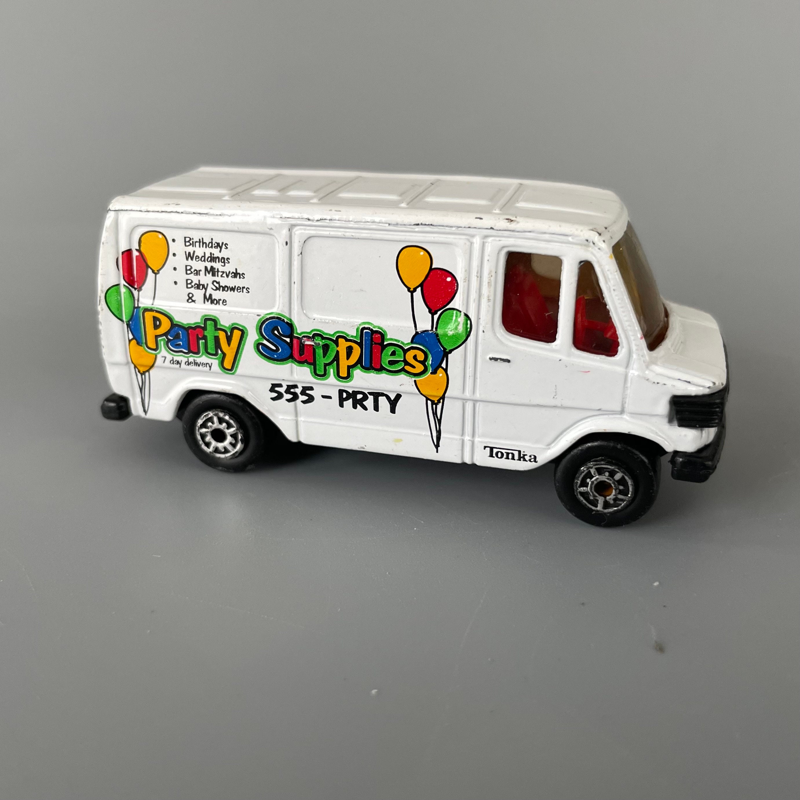 Vintage Diecast Vans, VG/EXC Rare Bundle, '99 Tonka/maisto Party ...