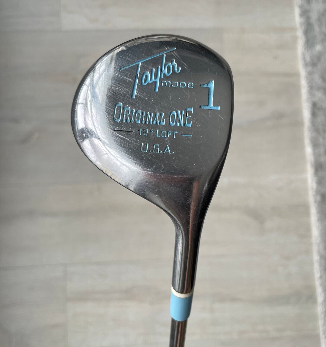 Vintage Taylormade "original One" 12 Degree L Driver, Blue Trim ...