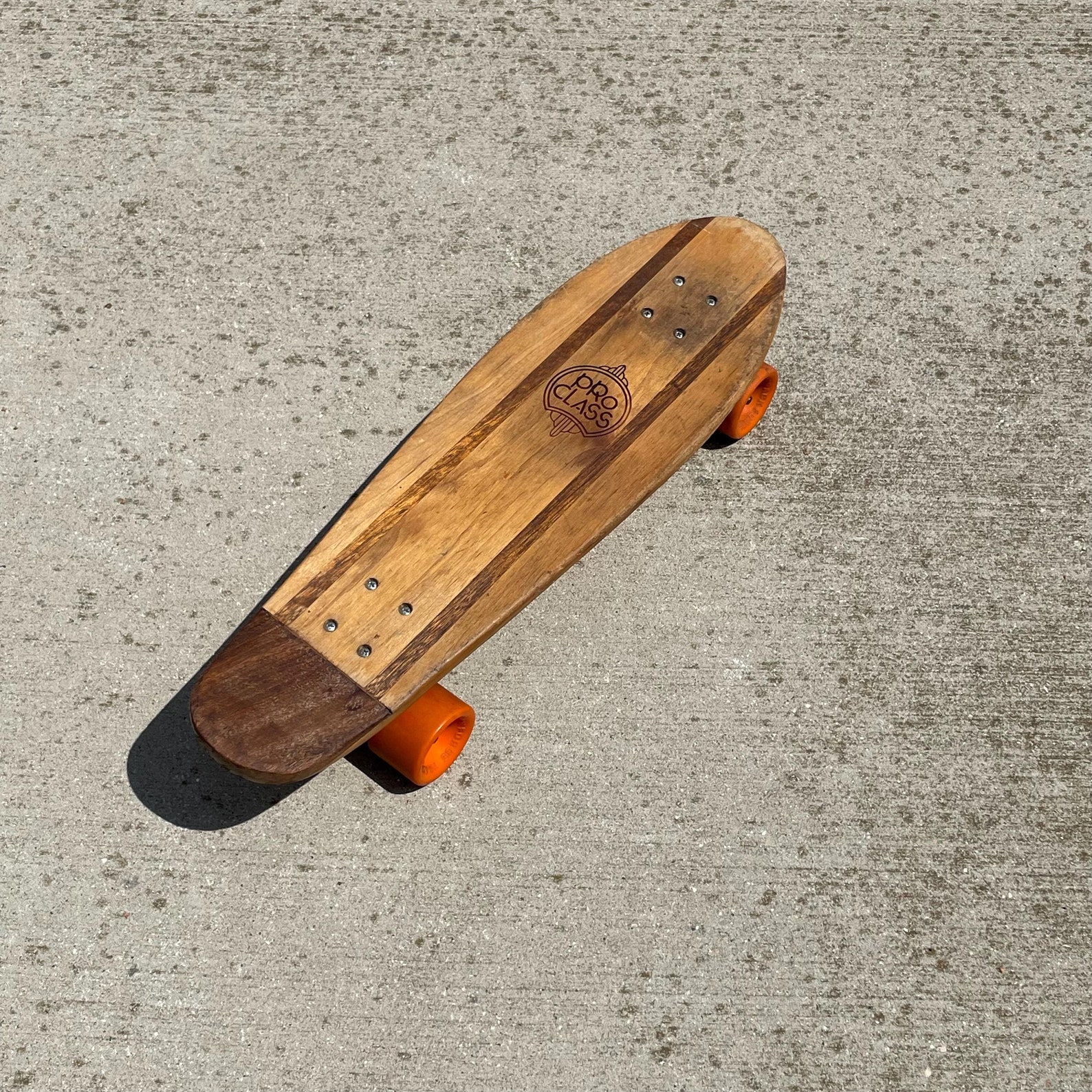 Vintage pro Class california Skateboard, Bel. 1970's, Hardwood ash ...