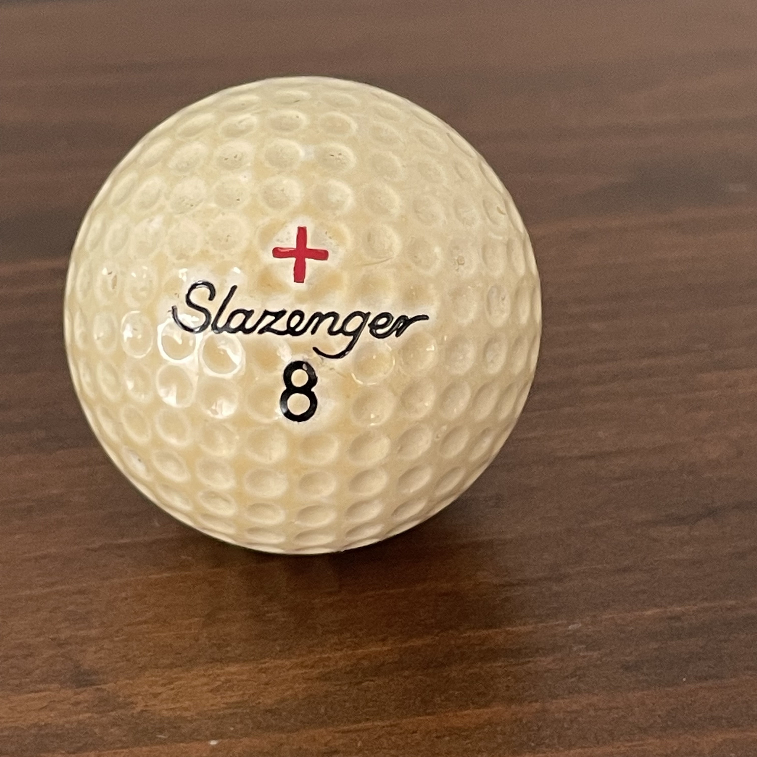 Vintage slazenger 8 Golf Ball, England, Non-conforming, Golf ...