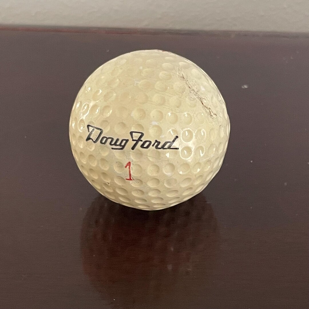 Vintage Doug Ford # 2 SEARS Golf Ball, Liquid Center, GOOD, Bel. 1964 ...