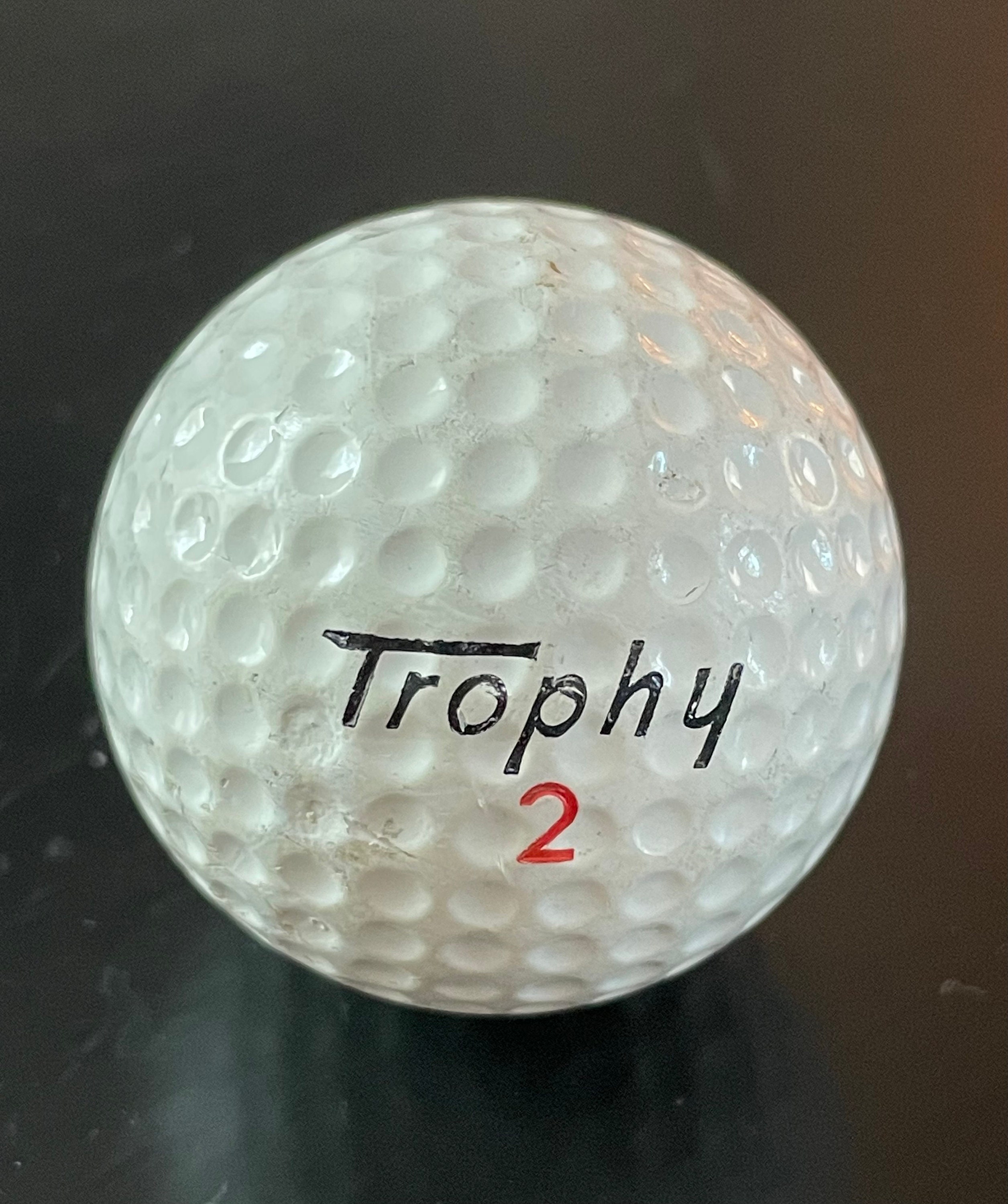Vintage Spalding trophy 2 Golf Ball, Rare, VG/EXC, Believed 1960's ...