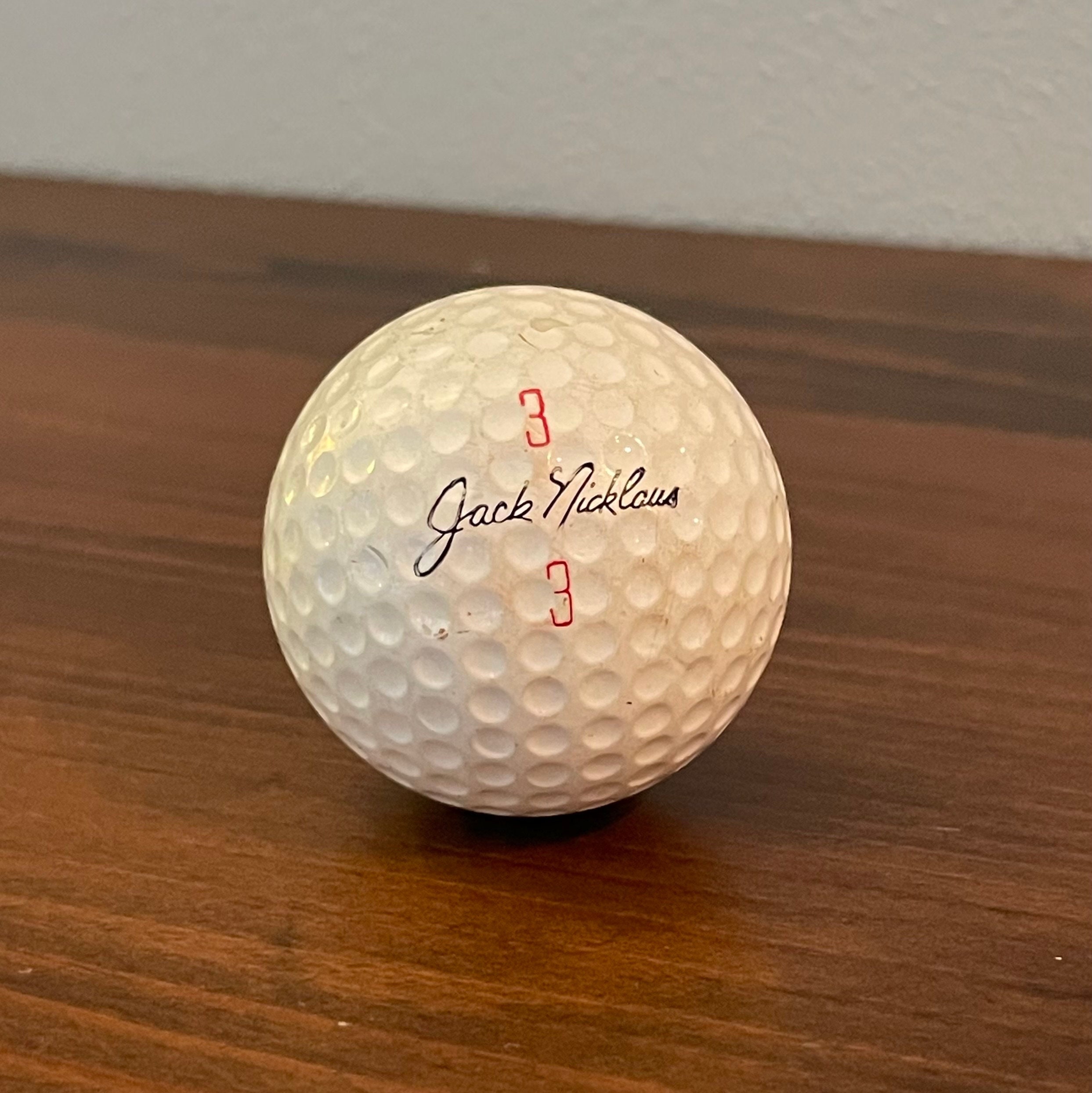 Vintage Golf Ball: jack Nicklaus Macgregor, 3, Golf Collectible, Golf ...