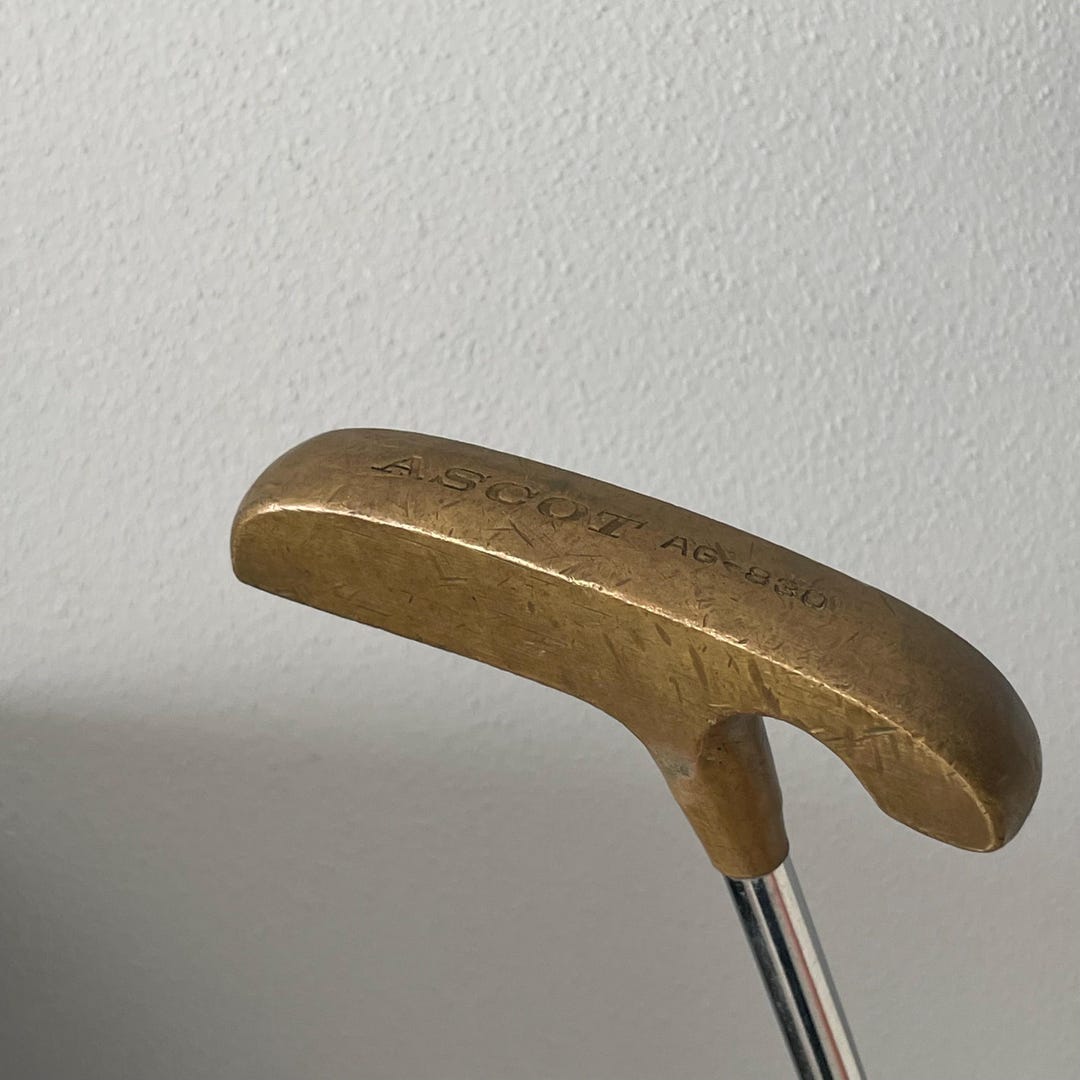 Vintage Putter, Ascot AG-830 Bullseye Style Putter, Made in UK?, 1960's ...