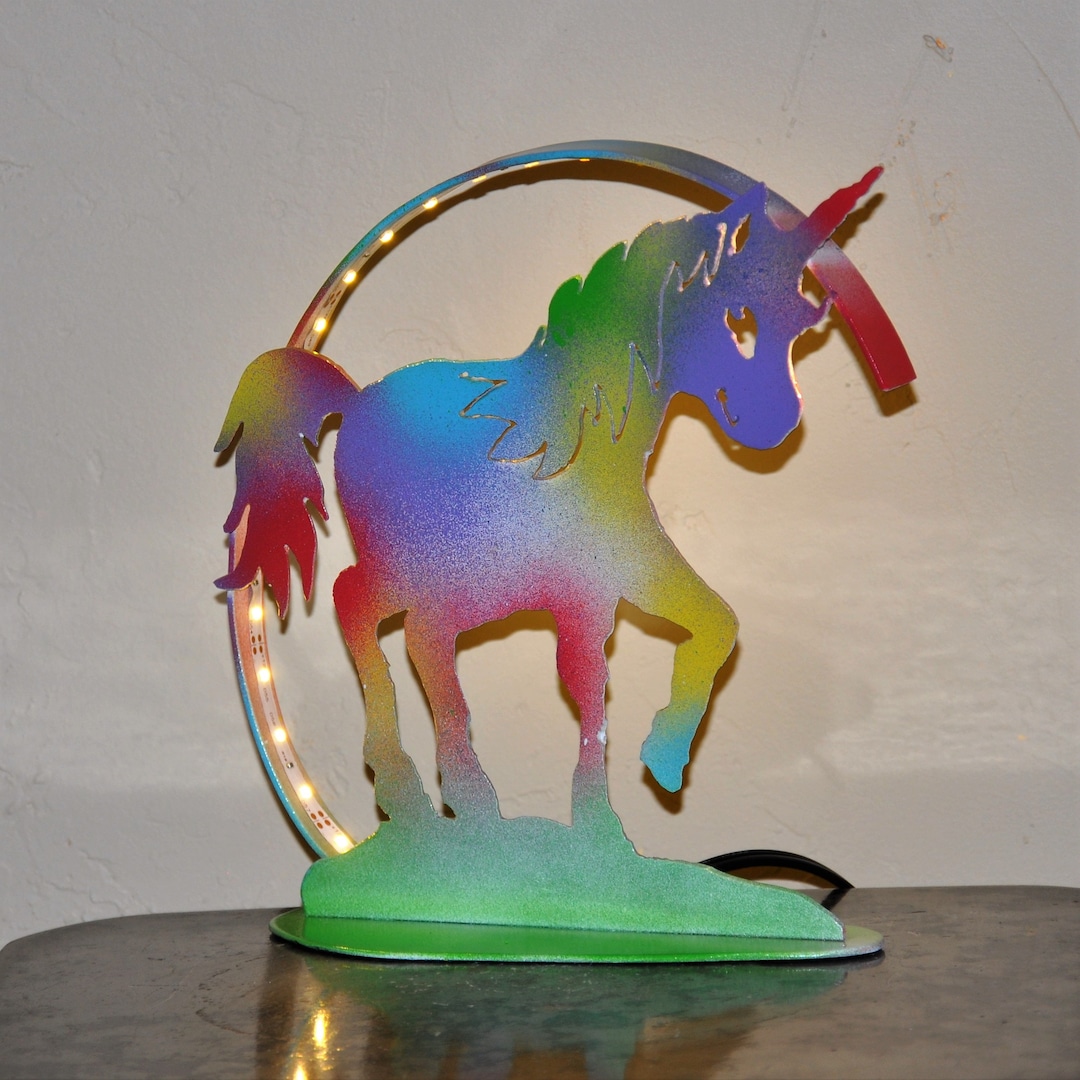 Unicorn LED Lamp. Unicorn Lamp, Unicorn Bedside Lamp, Room Decoration ...