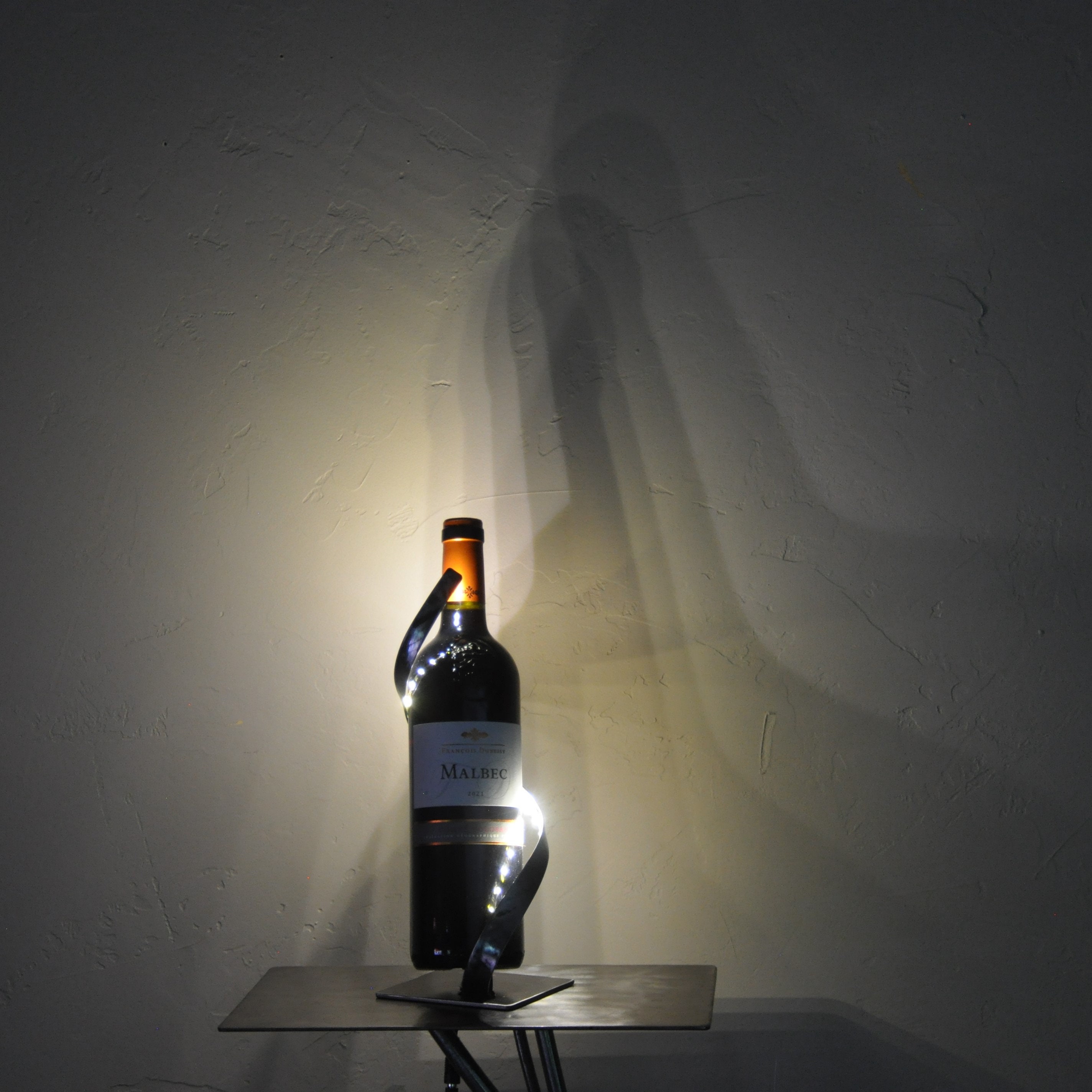 Wine Bottle Photography Setup