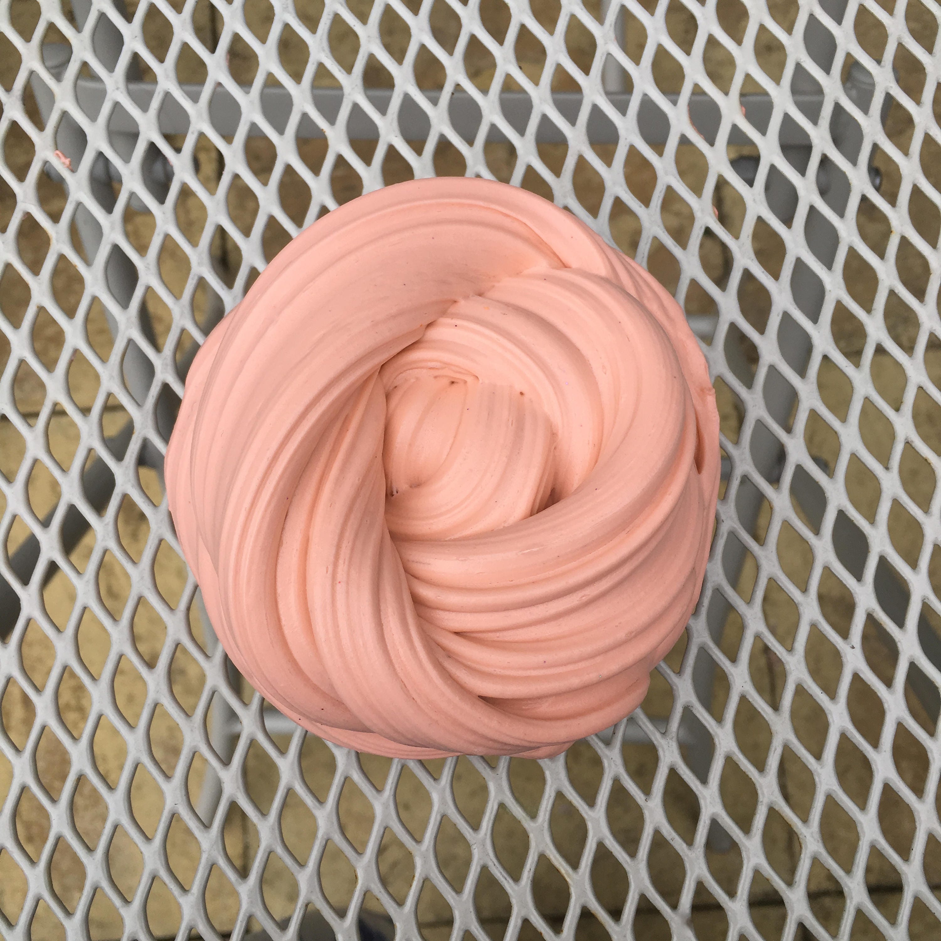 Peach FLUFFY slime scented | Etsy
