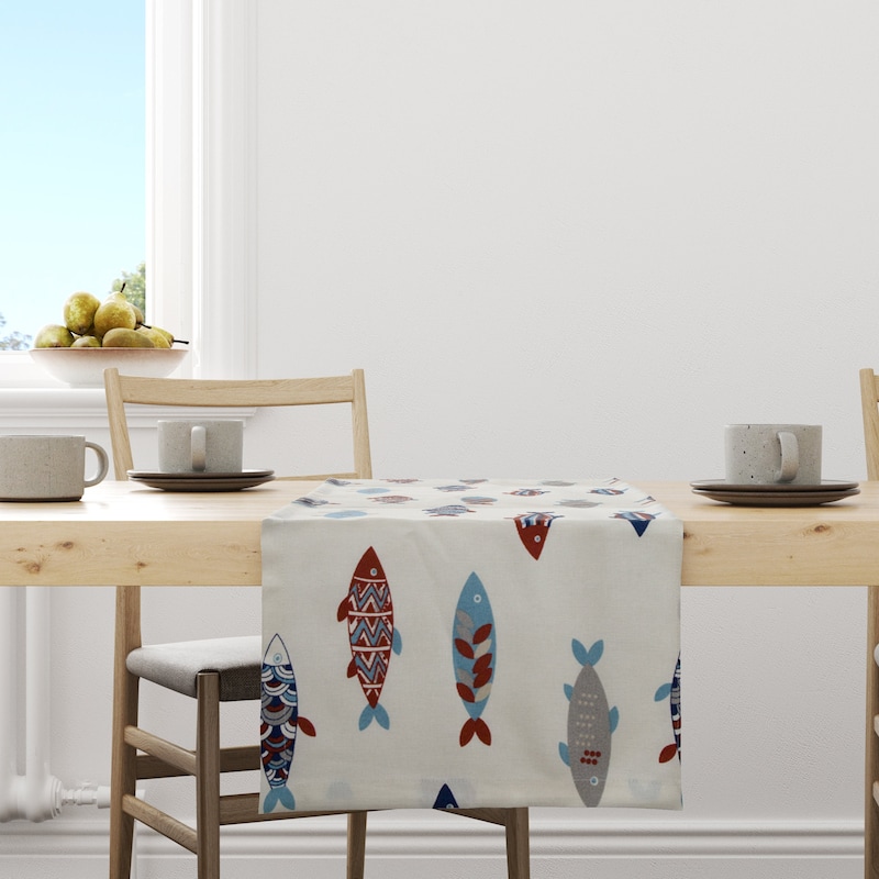 Fish Table Runner - Etsy