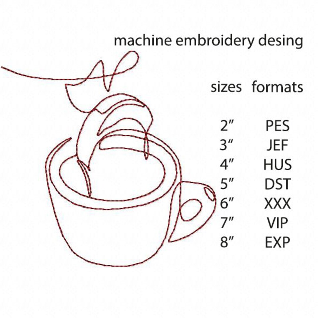 One Line Art Espresso Coffee Cup With Hummingbird Smoke - Machine ...
