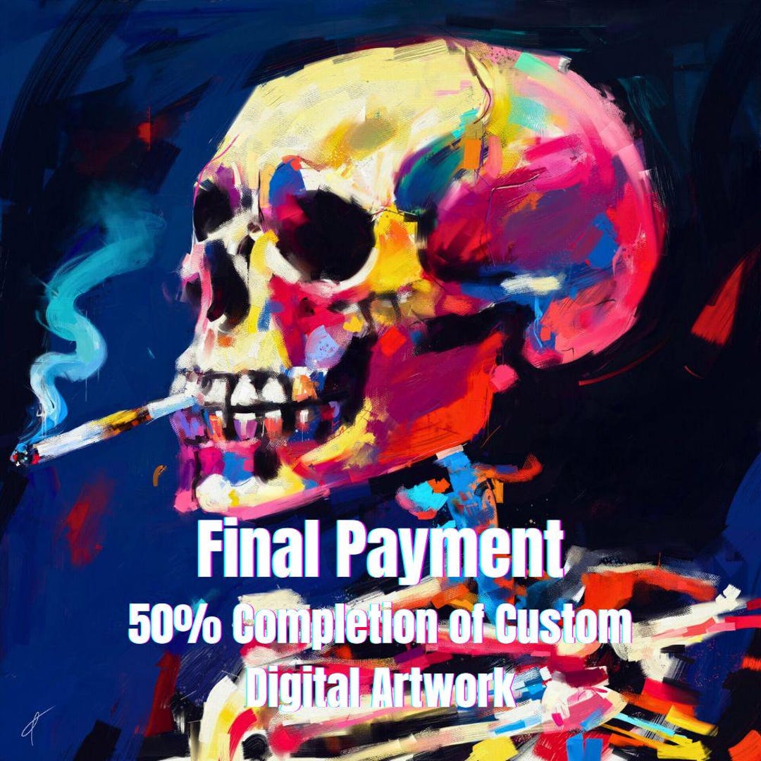 Completion of Custom Digital Artwork - Etsy