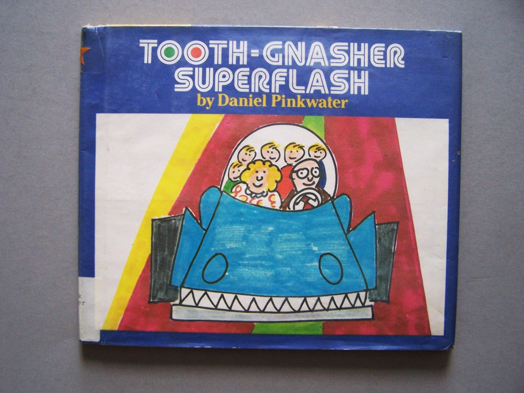 Tooth-gnasher Superflash by Daniel Pinkwater Children's Book Picture Book Humor Fictional Super ...