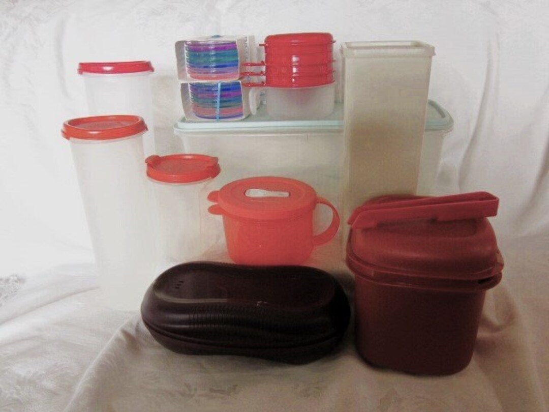 20% off Sale- CHOICE of Vintage TUPPERWARE Sets: Cooks Mate; Ice Bucket ...