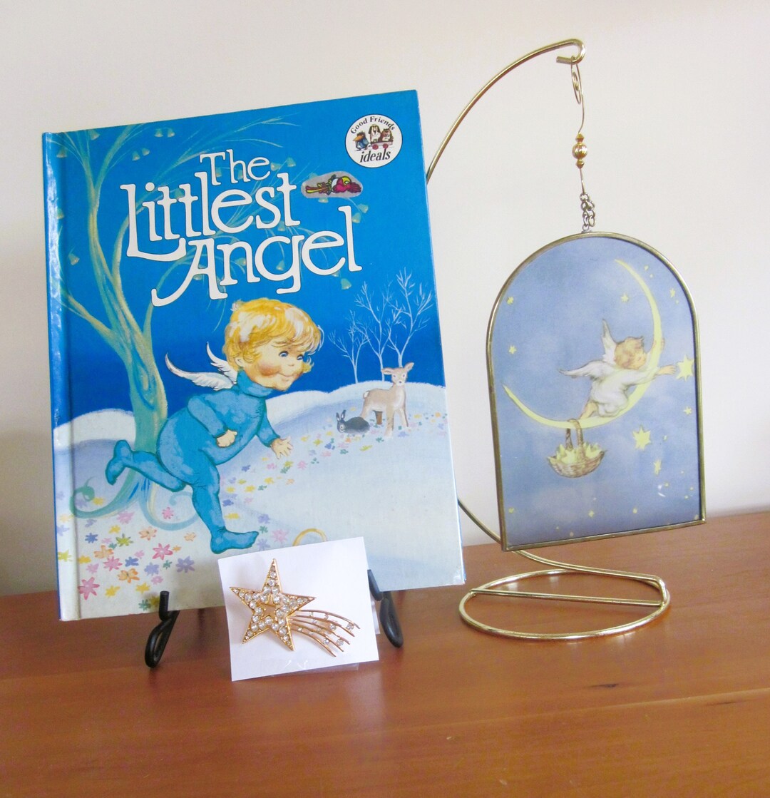 The Littlest Angel, Book by Charles Tazewell, 1946, ENESCO, Brass ...