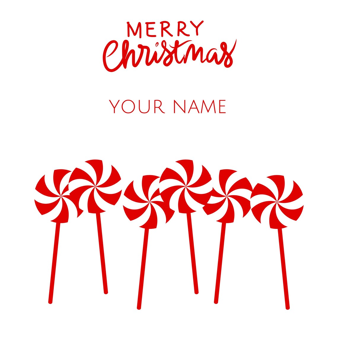 Christmas Name Tag, Christmas Sticker - Etsy