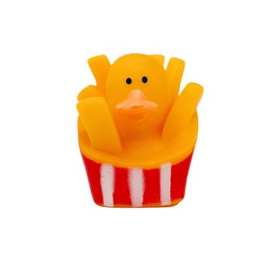 Yellow Food Themed Rubber Duck Ducks Hamburger Taco Hot Dog - Etsy