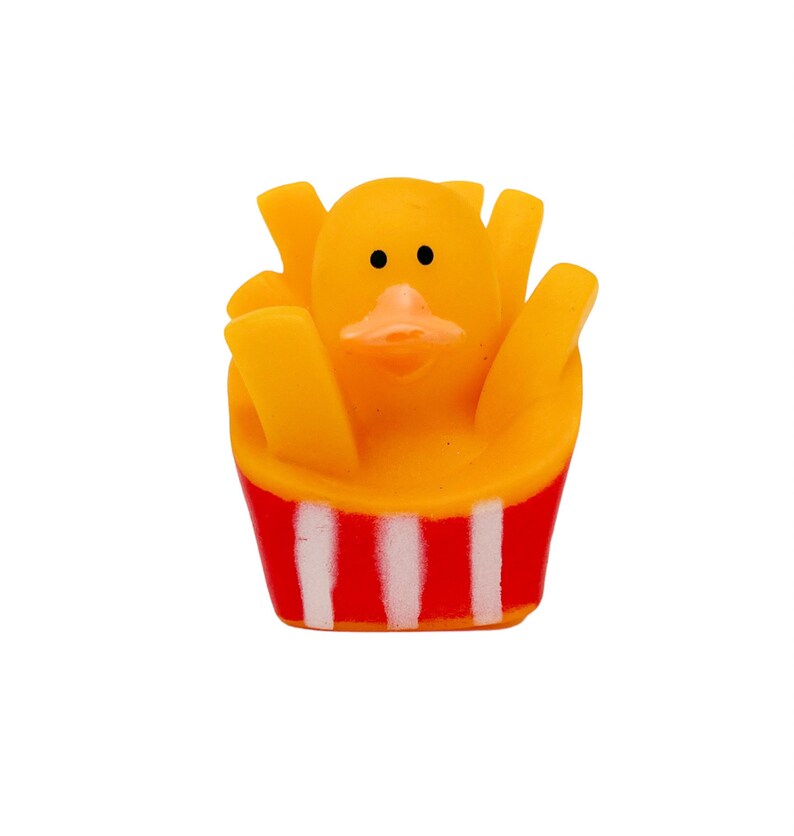 Yellow Food Themed Rubber Duck Ducks Hamburger Taco Hot Dog - Etsy