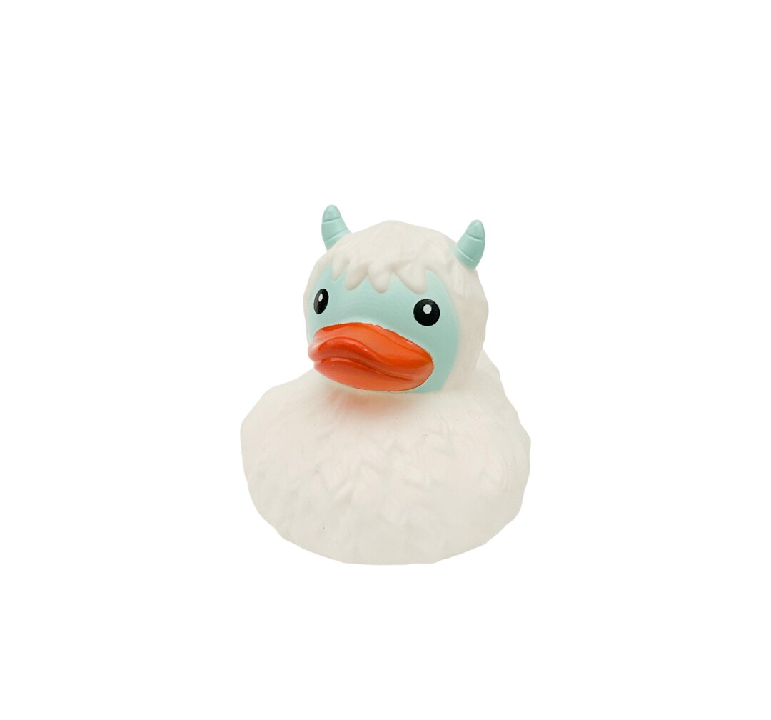 Yeti Sasquatch White Themed Rubber Duck Ducks Been Bucked Ducking ...