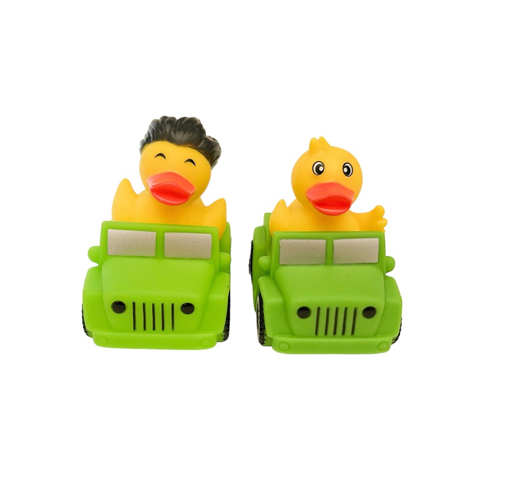 Off Road 4 Wheel Drive Themed Yellow Rubber Duck Ducks - Vehicle Car ...