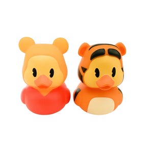 Winnie Tiger Friends Character Themed Yellow Gold Red Rubber Duck Ducks ...