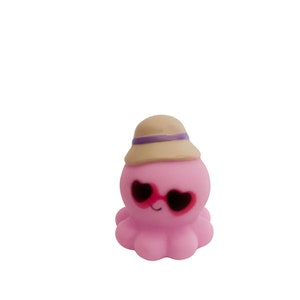 Octopus Colorful Themed Rubber Duck Ducks Ice Cream Birthday Sunglasses ...