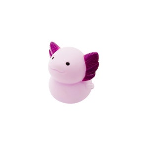 Axolotl Themed Rubber Duck Ducks - Pink Purple Blue Green - Individual ...