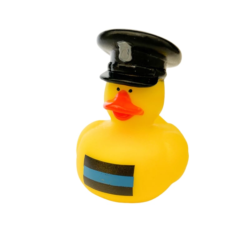 Police Officer Themed Yellow Rubber Duck Ducks Thin Blue - Etsy