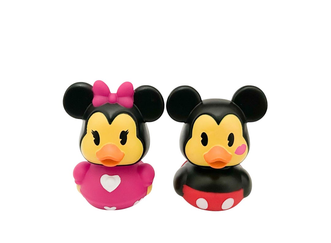 Valentines Day Character M Mouse Themed Yellow Rubber Duck Ducks ...