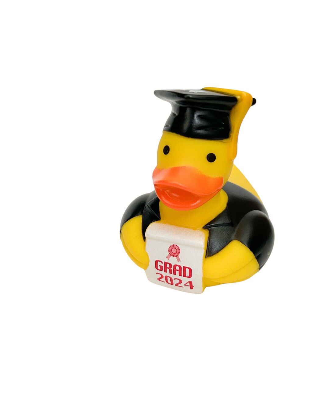 Grad 2024 Graduation Themed Rubber Duck Ducks Cap Gown Tassel Diploma ...