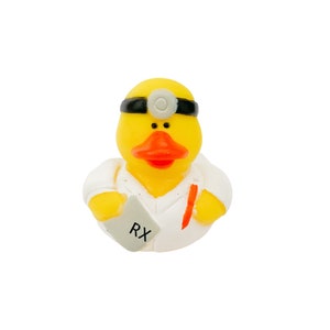 Medical Doctor Nurse Pharmacist Surgeon Themed Yellow Rubber Duck Ducks ...
