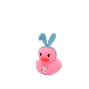 Springtime Spring Easter Animal Themed Rubber Duck Ducks - Bunny Rabbit ...