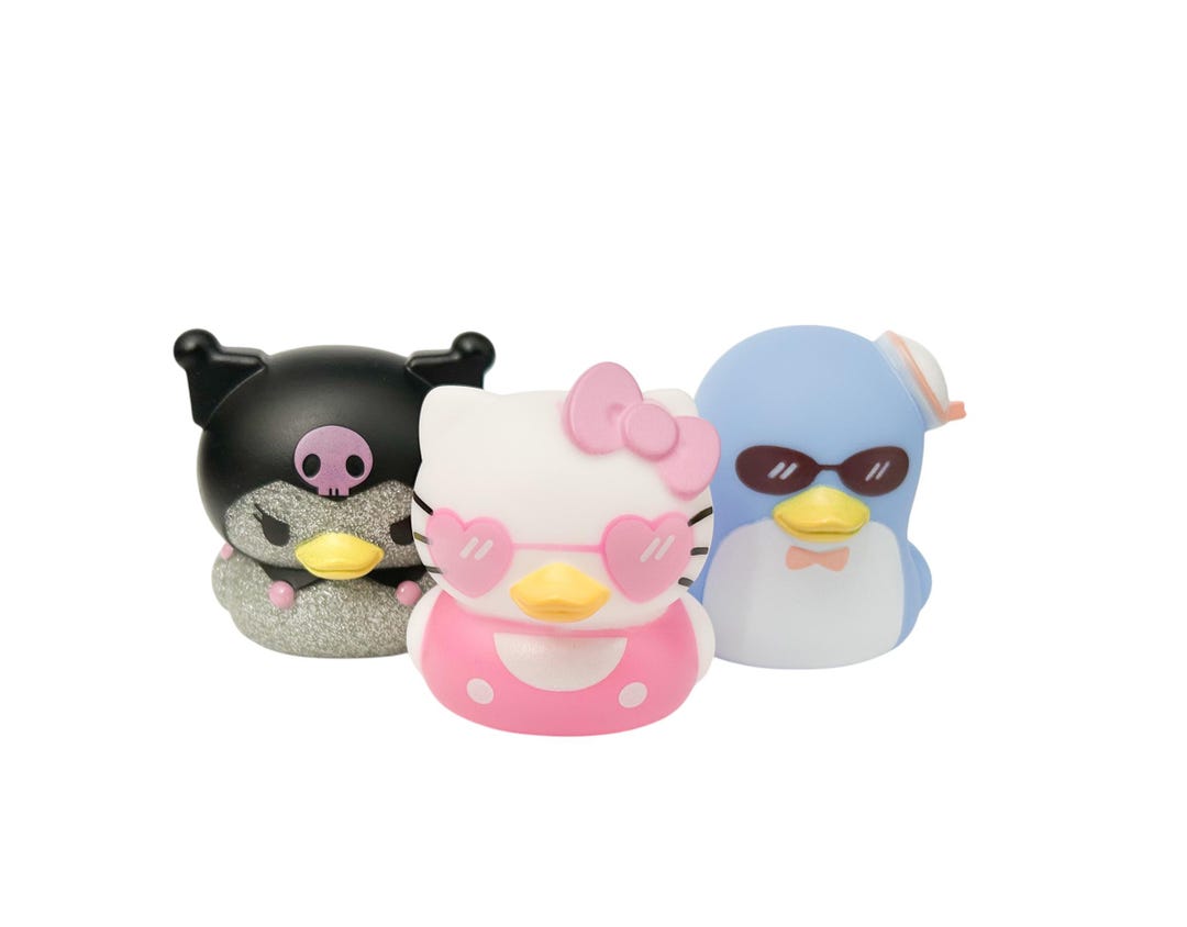 Summer Comic Character Themed Rubber Duck Ducks - Costume Dress up H ...