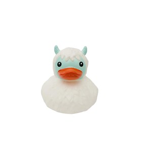 Yeti Sasquatch White Themed Rubber Duck Ducks Been Bucked Ducking ...